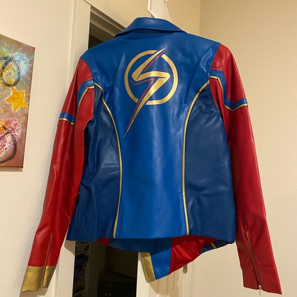 Marvel | Jackets & Coats | Ms Marvel New Leather Jacket | Poshmark